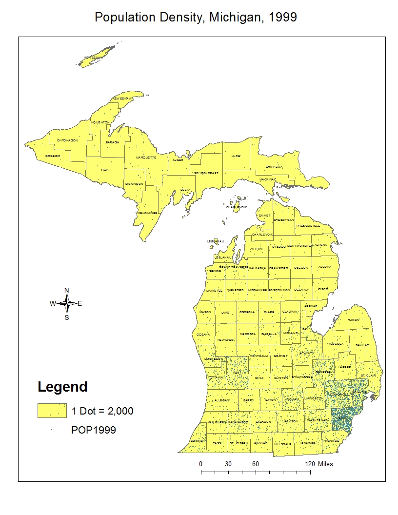 Human Geosciences Blog: Population Density Maps