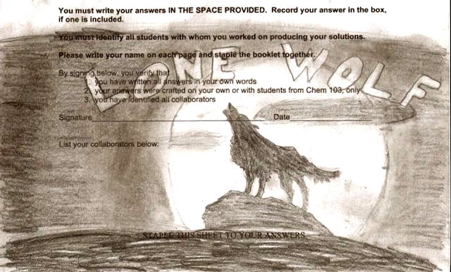 Chuck's Fun Page 2: More interesting school work.