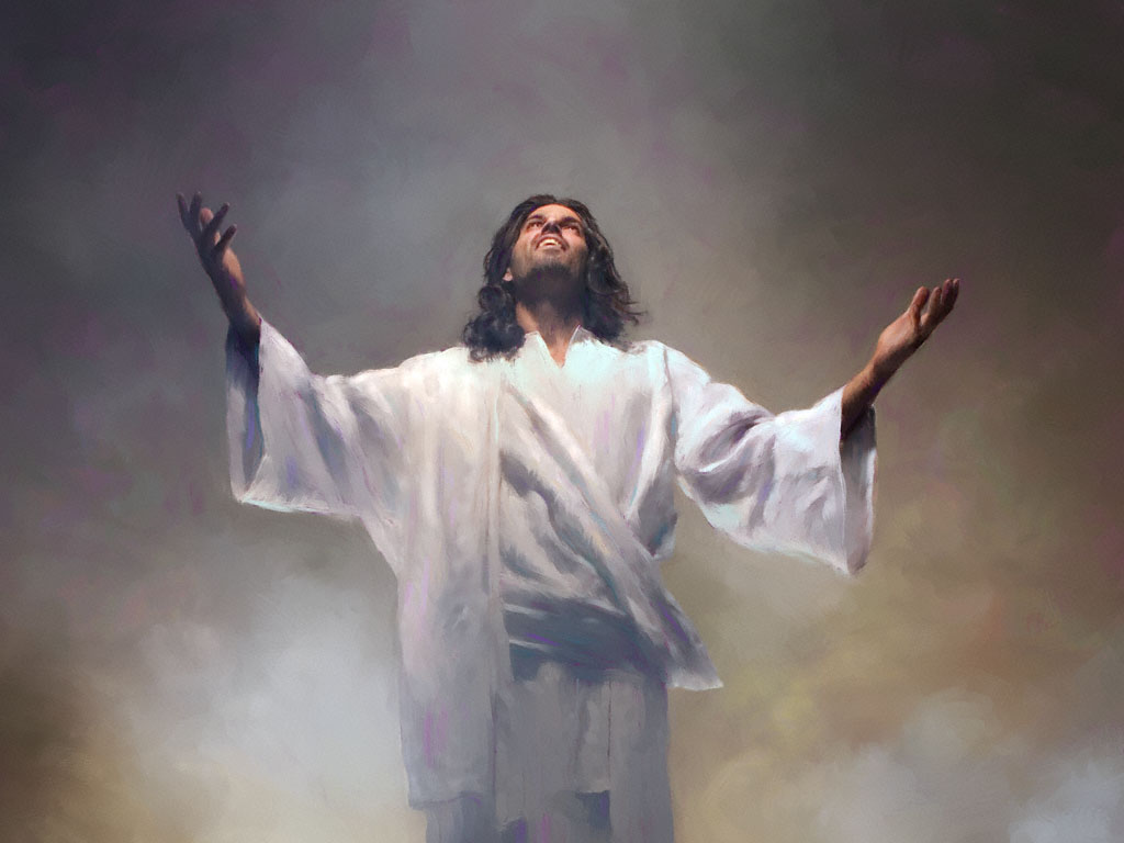 IMAGENS BÍBLICAS: ASCENÇÃO DE JESUS AO CÉU