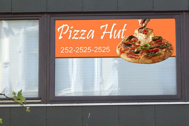 Window Decals: Window Clings are best for Outdoor and Indoor Use