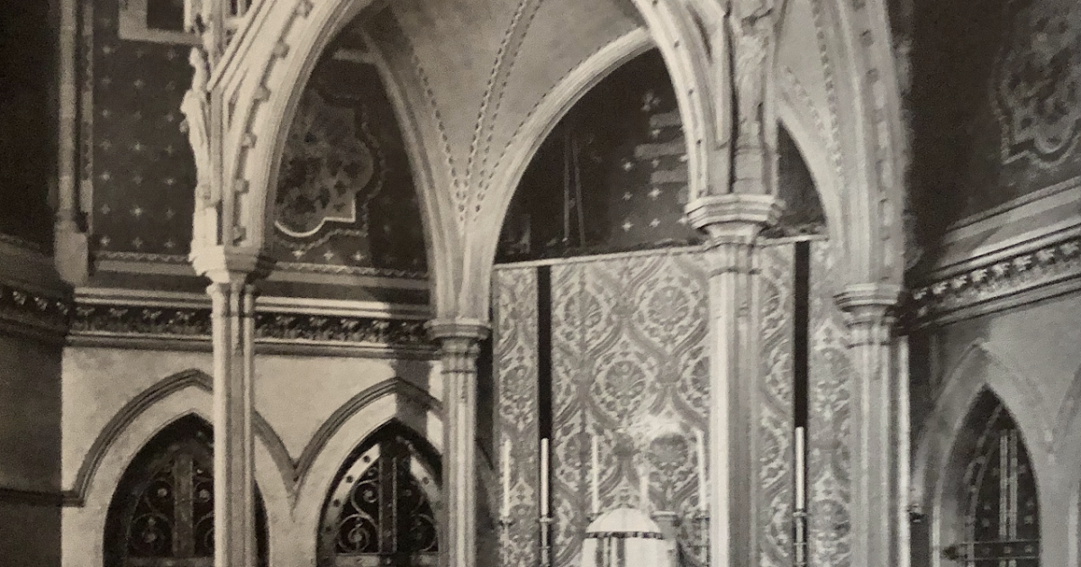 The Liturgical Movement in New York: Two Altars ~ Liturgical Arts Journal