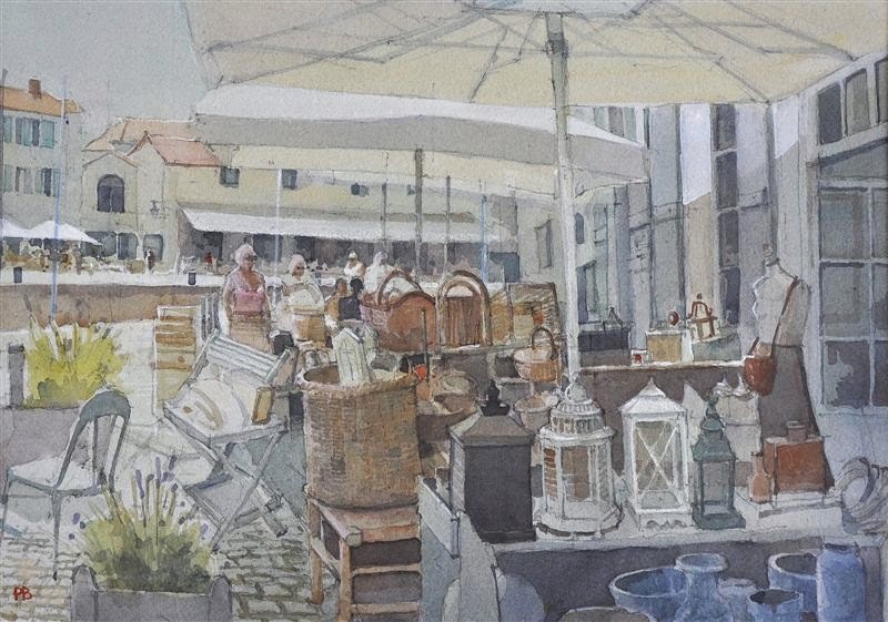 Gilly Marklew watercolour artist and tutor: June 2014