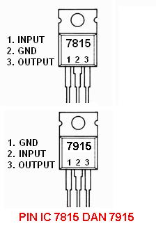 Cara Menambah Amper IC Regulator 7815 dan 7915
