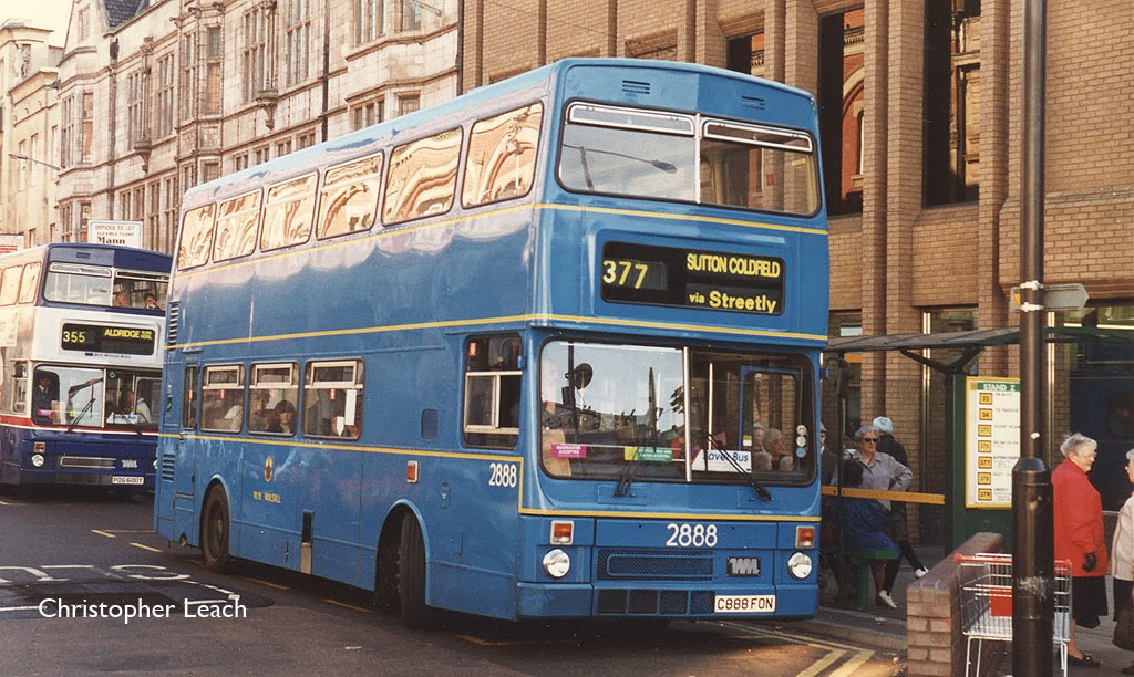 Busworld Photography: C888 FON: WMPTE Metrobus in Walsall Corporation Blue