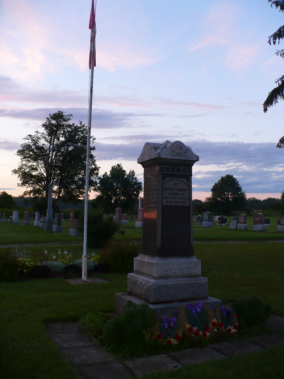 Ontario War Memorials: Wroxeter