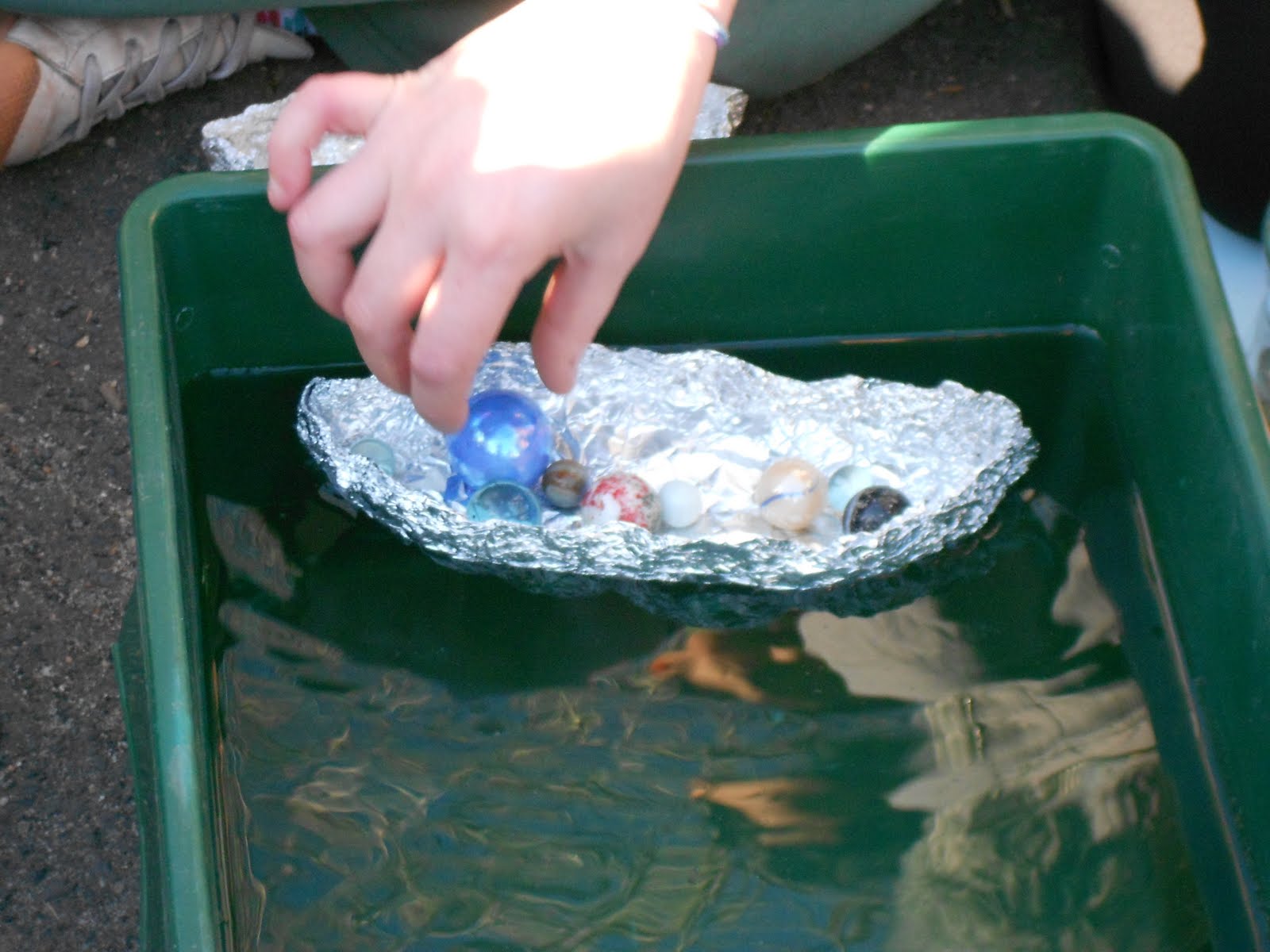3/4T Is The Place To Be!: Fabulous Forces – Our Foil Boat Experiment
