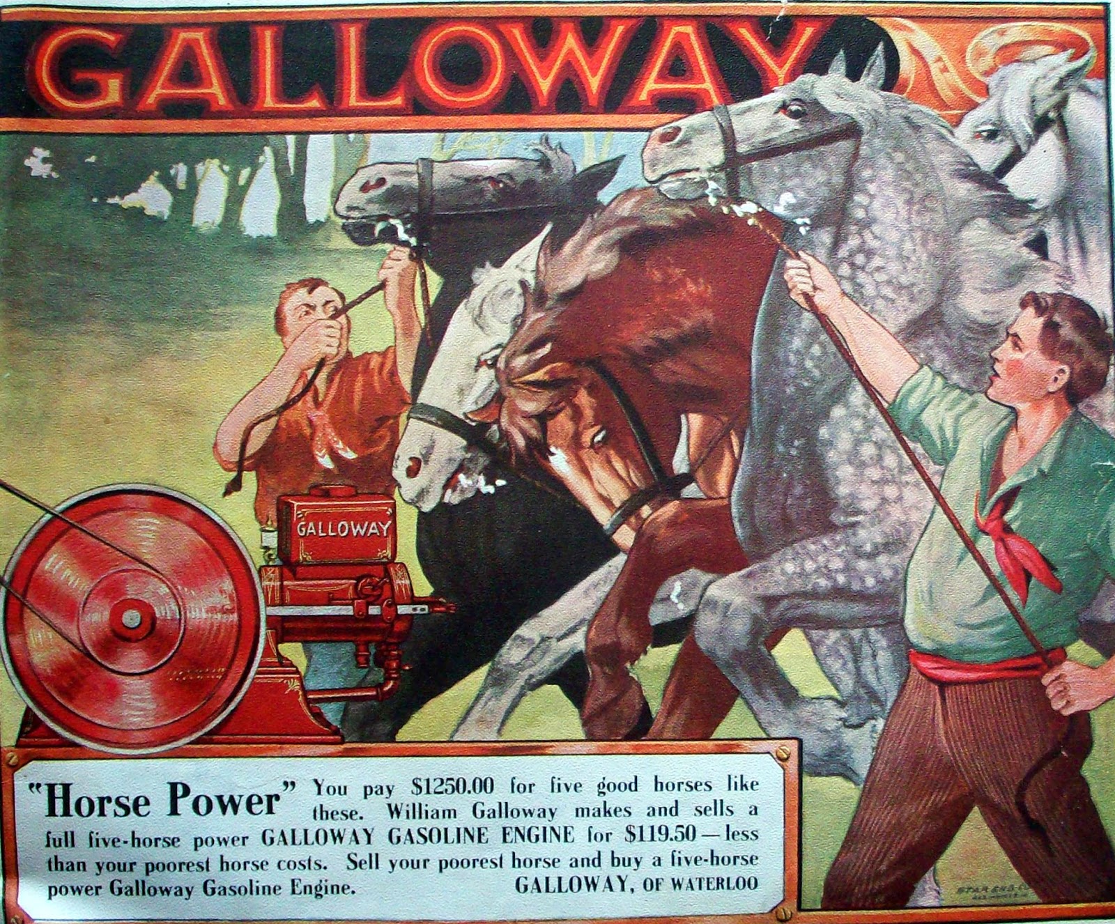 Deadly Curves: Vintage, I Mean VINTAGE, Wheeled Catalogs: 1895 Galloway ...