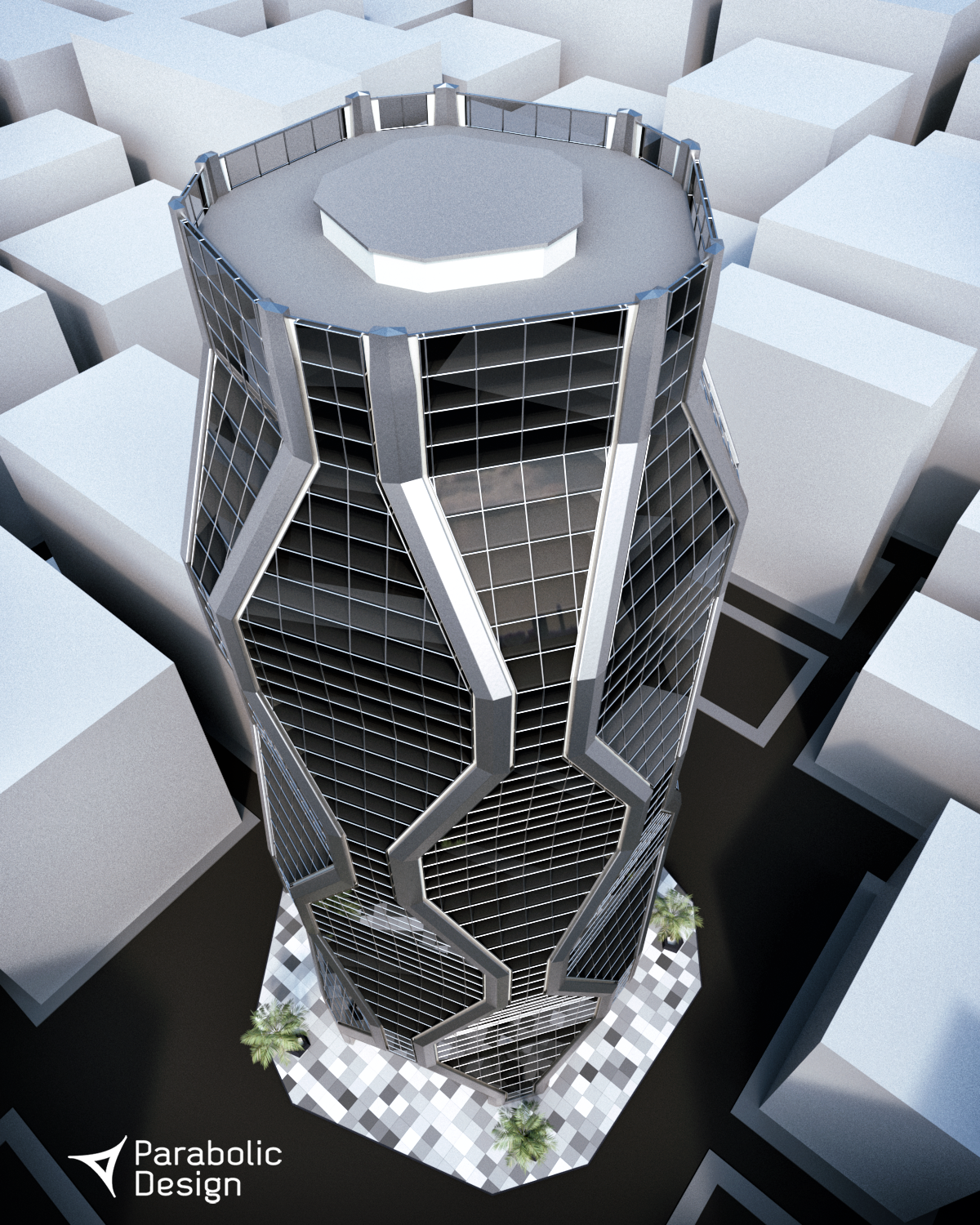 Parametric Study of Hangzhou Tower | Parabolic Design