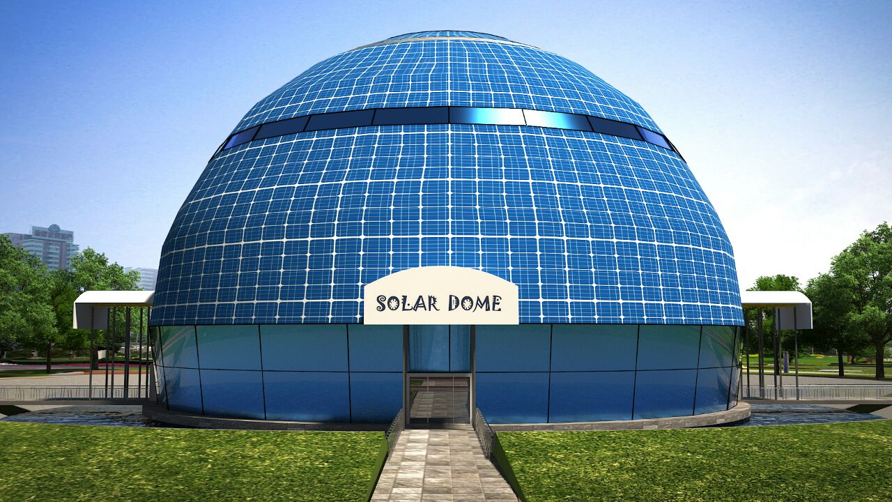 Urban Journal: Solar Dome in Eco Park: Work Starts