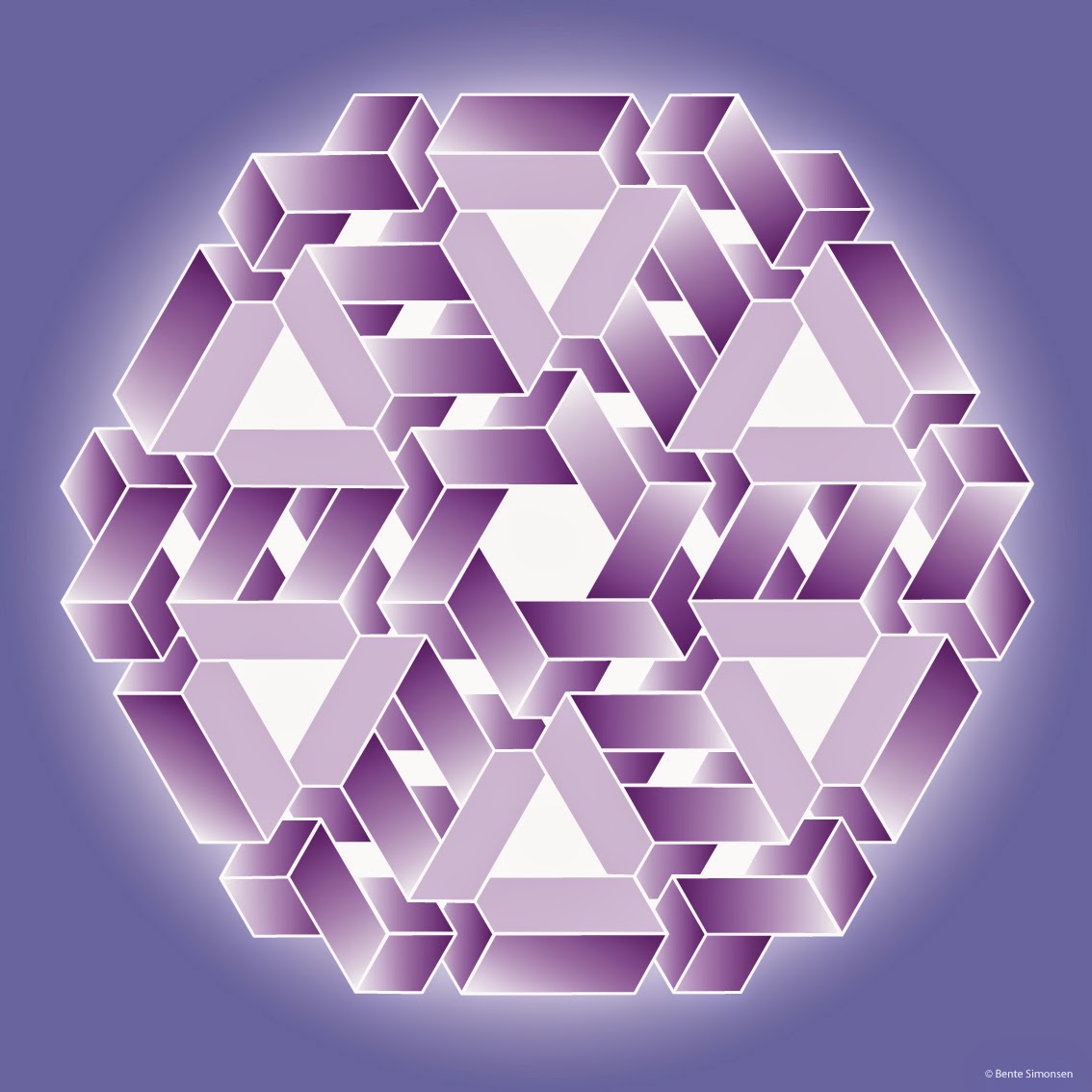 Geometric Impossibilities: Penrose Hexagon Variation 3