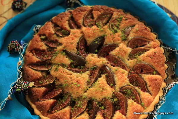 Fig Tart with a Turkish Twist ~ My Traveling Joys