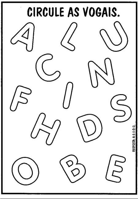 Letras para colorir - Imagui