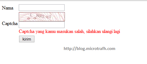 Tutorial Membuat Captcha di CodeIgniter - Microtrafh Tutorial dan Sharing