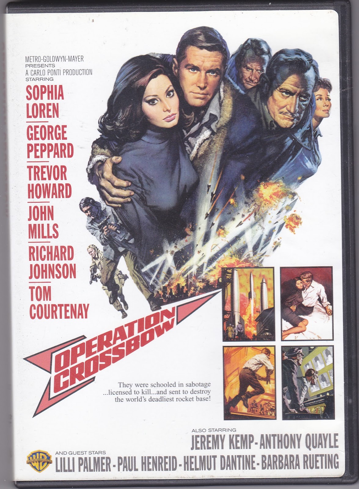 Pontificating: Operation Crossbow, George Peppard & Sophia Loren Star