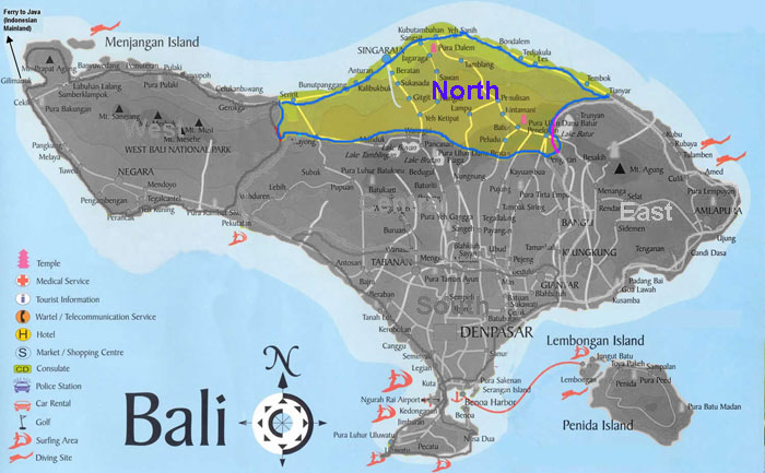 Letak Geografis - Bali