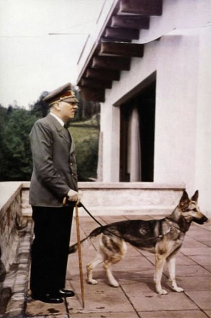 20 Vintage Photographs of Adolf Hitler and His Beloved Dog Blondi ...