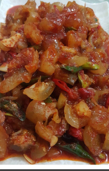 Resep dan cara membuat SAMBAL KIKIL - Resep Masakan Mertua