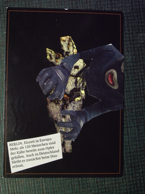 arriving and outgoing mail art: arriving mail art from Heinz W. Lotz ...