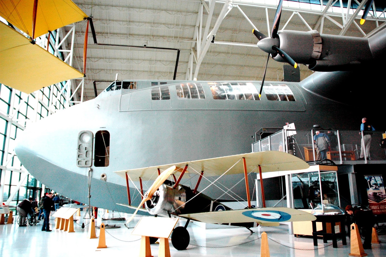 DUDE FOR FOOD: Side Views: The Spruce Goose Up Close at the Evergreen ...
