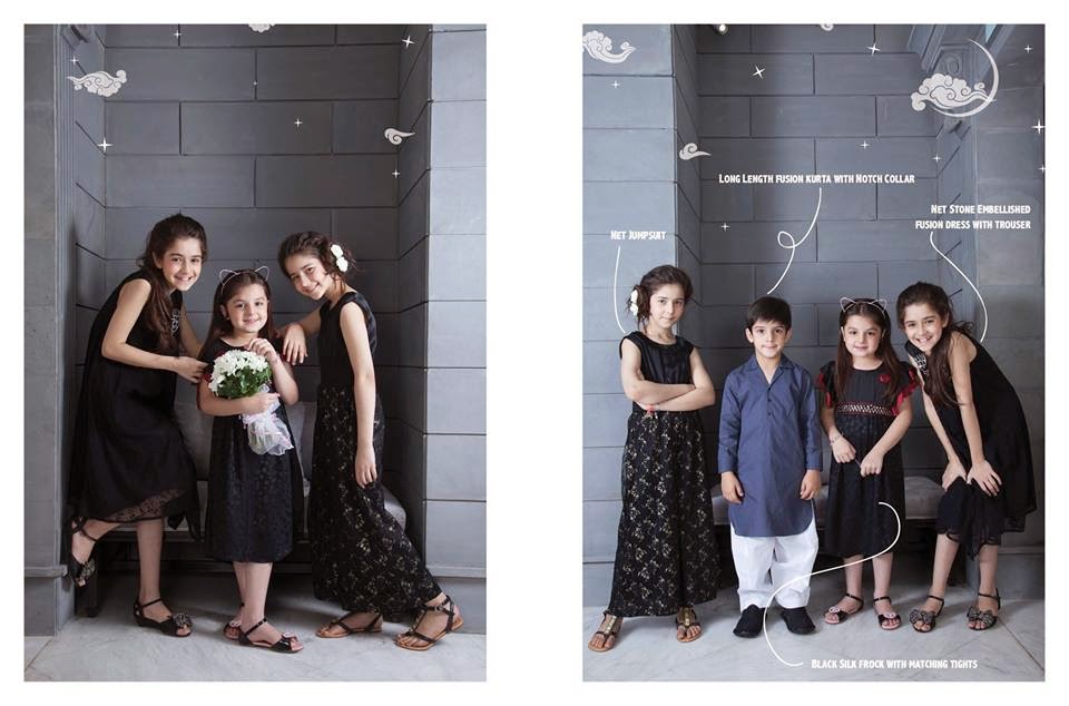 Nishat Linen Kids Eid Collection 2014 | Summer Wear Dresses For Small ...