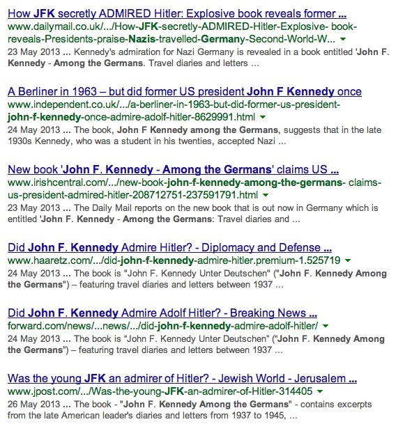 THE RUNAGATES CLUB: John Kennedy and Hitler's Germany - Uncovering what ... THE RUNAGATES CLUB: John Kennedy and Hitler's Germany - Uncovering what ...
