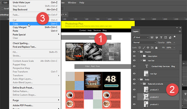 DezignEasy: The Difference Between Copy and Copy Merged in Photoshop DezignEasy: The Difference Between Copy and Copy Merged in Photoshop