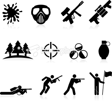 Final Major Project: Brief 5:: Paintball Symbols