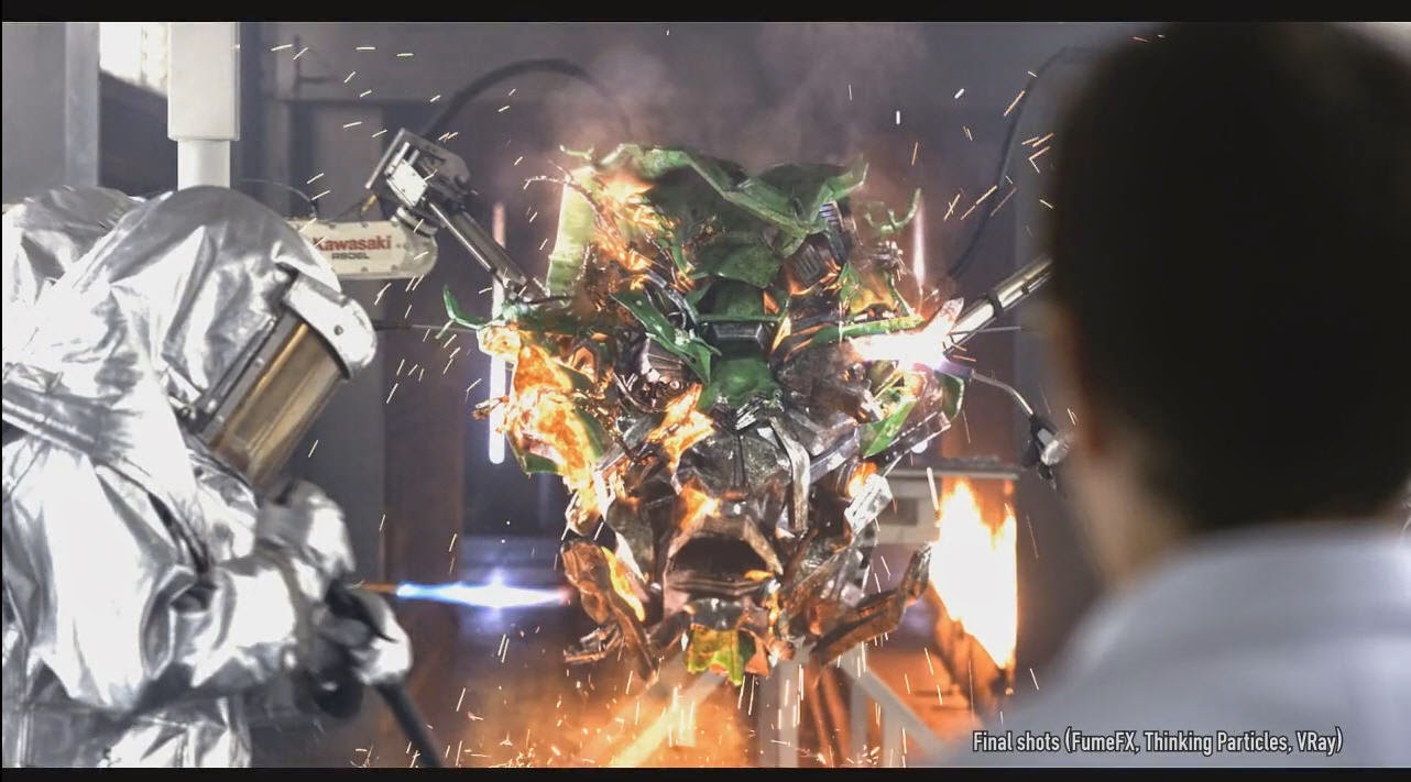 Transformers 4 - Ratchet Torches Mini MakingOf | Computer Graphics ...