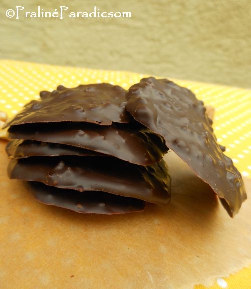 Praliné Paradicsom: Diógrillázsos csoki-chips