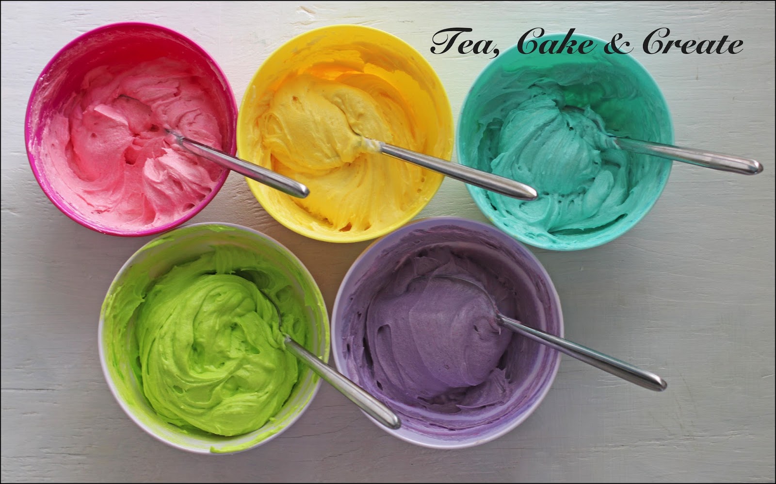 Tea, Cake & Create: Funfetti Cake with Rainbow Buttercream