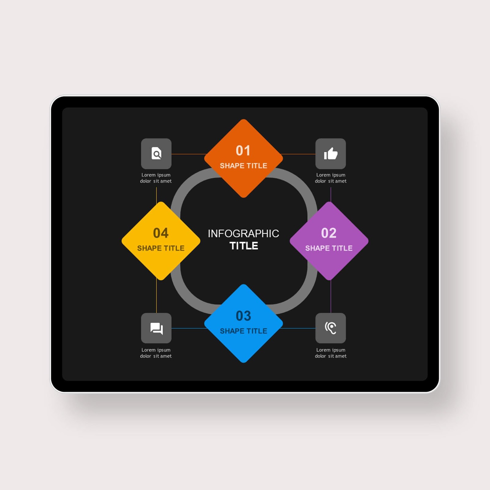 Complex Flow Chart PowerPoint Templates - PowerPoint Free