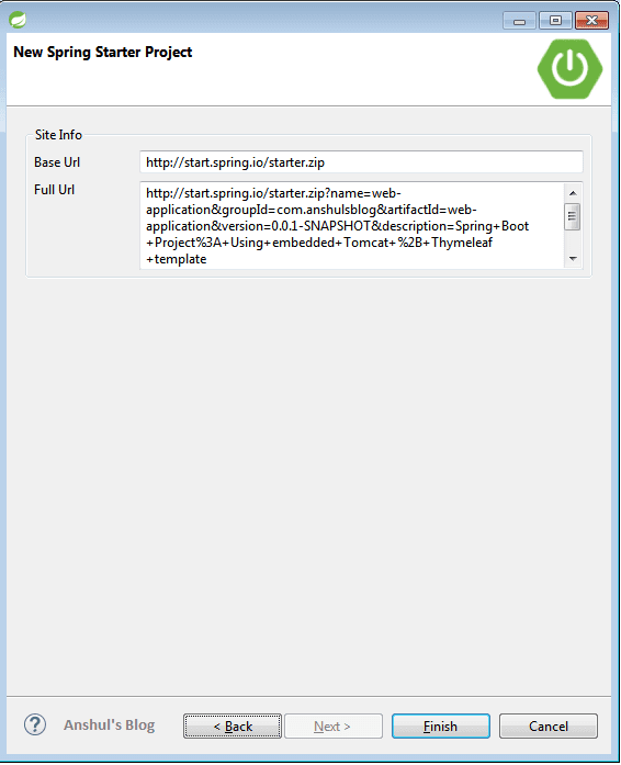Anshul's Blog: Create your first Spring Boot web application with Maven ...