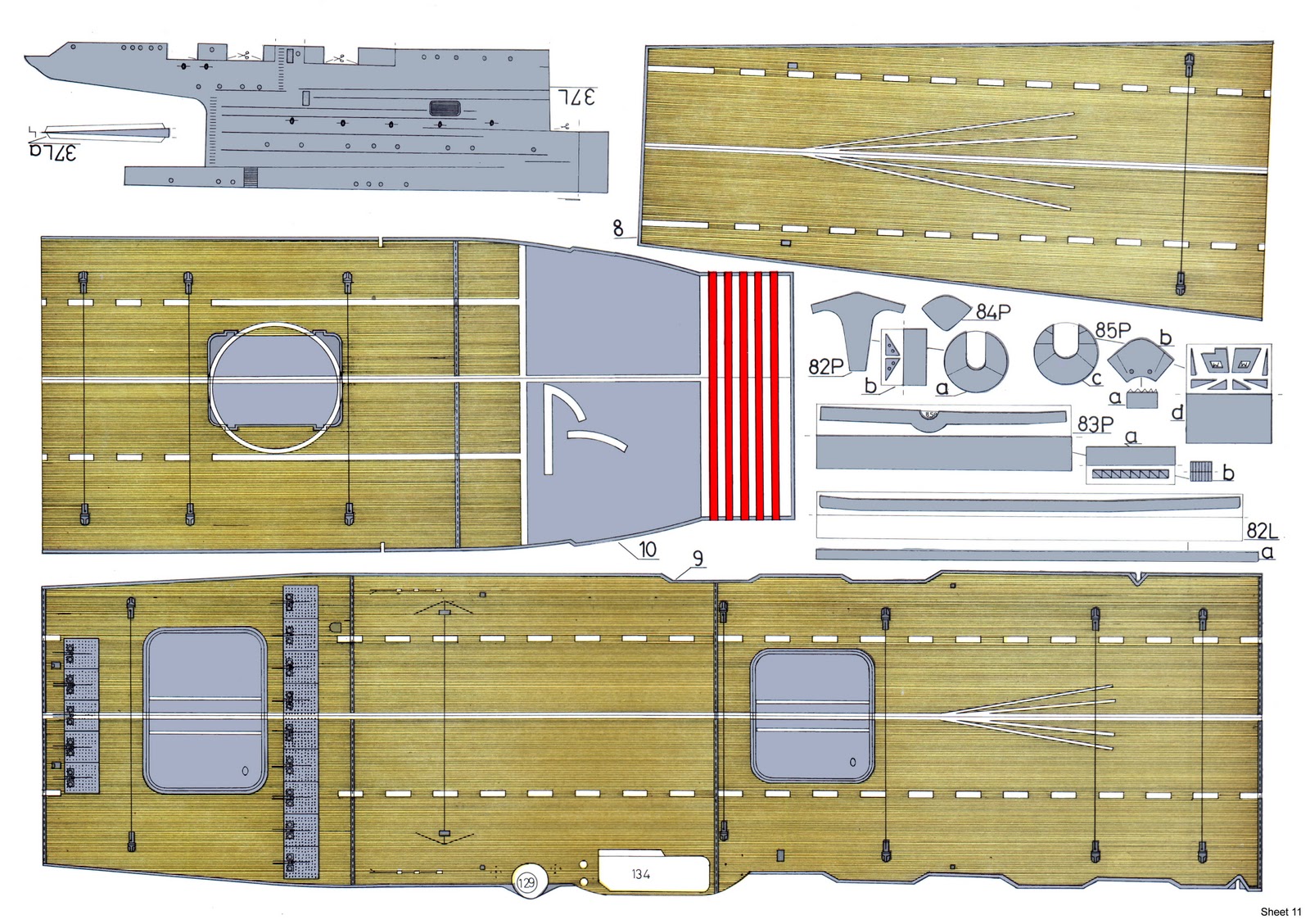 BARCOS MILITARES EN PAPEL: AKAGI (portaaviones japones)