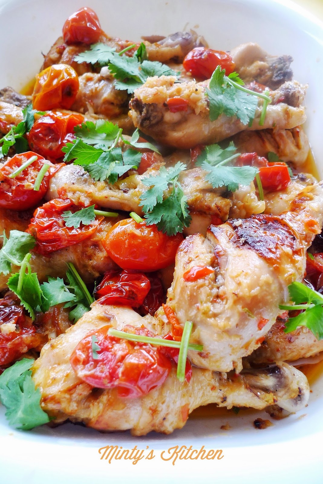 Minty's Kitchen: Baked Chilli-Lime Chicken Drumsticks