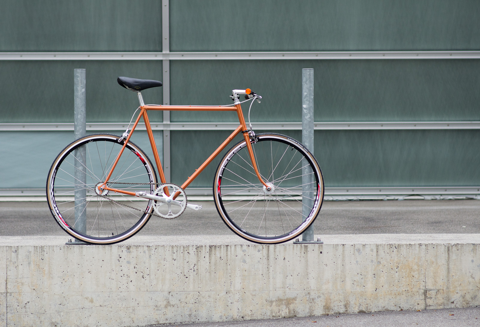 Zugzwang: Frisch aus dem Atelier: "Copper Ace" - Fixie mit Chesini ...