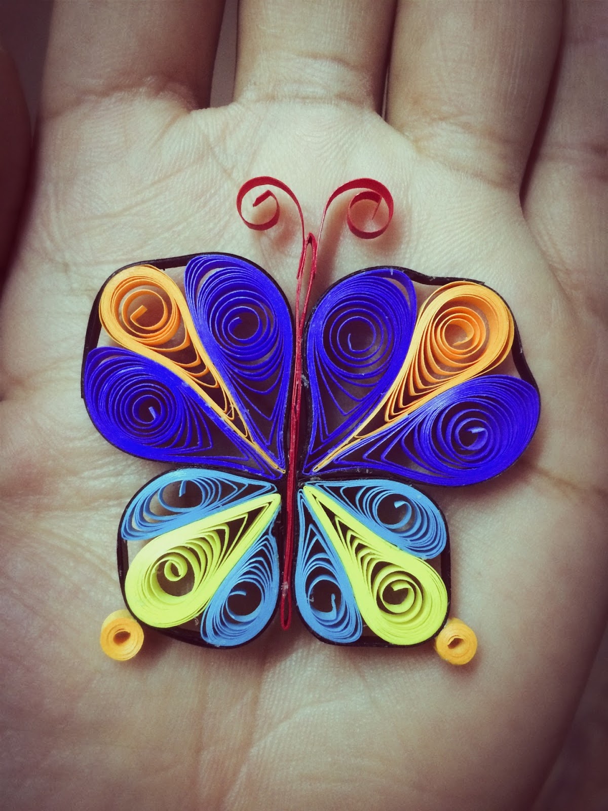Butterfly Design - 2 | Neo's Quilling