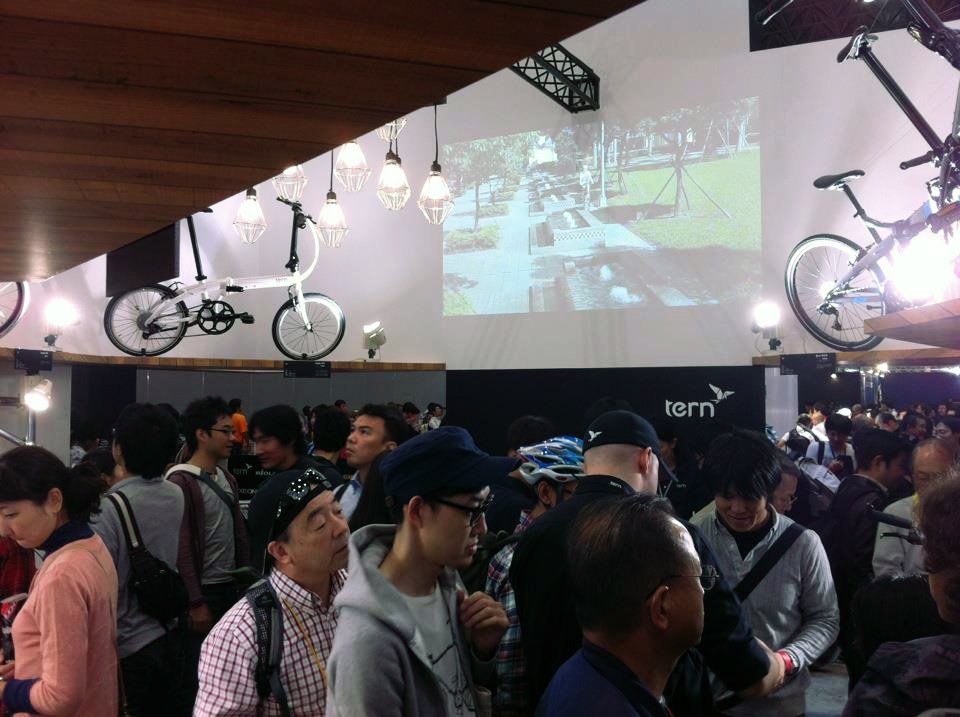Tern Bicycles Japan Official Blog: CYCLE MODE international 2011 Report
