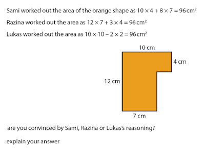 MEDIAN Don Steward mathematics teaching: compound rectangular shapes
