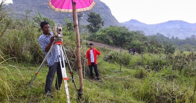SURVEY TOPOGRAFI TANAH ~ PENGUKURAN TOPOGRAFI LAHAN