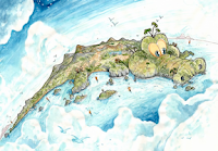 The Multicolored Diary: Crocodile island (Following folktales around ...