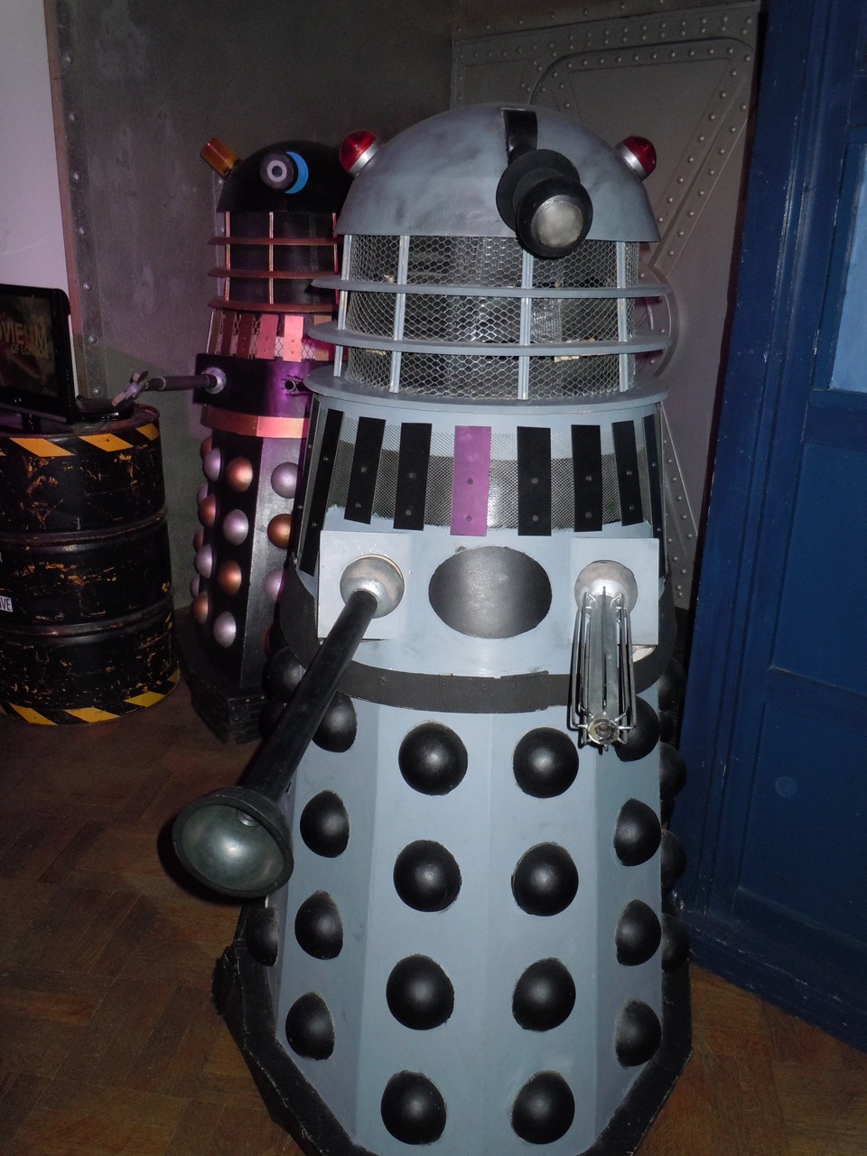 Daleks and TARDIS props from Dr Who and the Daleks movie... | Hollywood ...