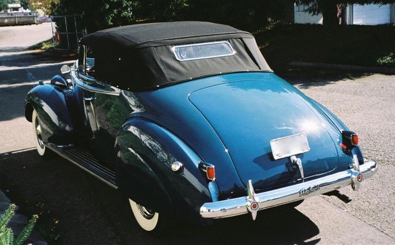 Car Style Critic: 1940s Small-Backlight Convertible Tops