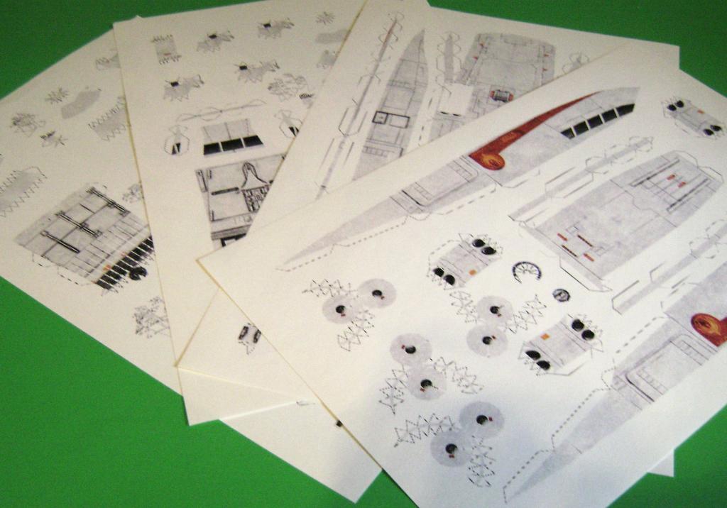 MTK's Card Craft: NBSG Colonial Shuttle Large scale