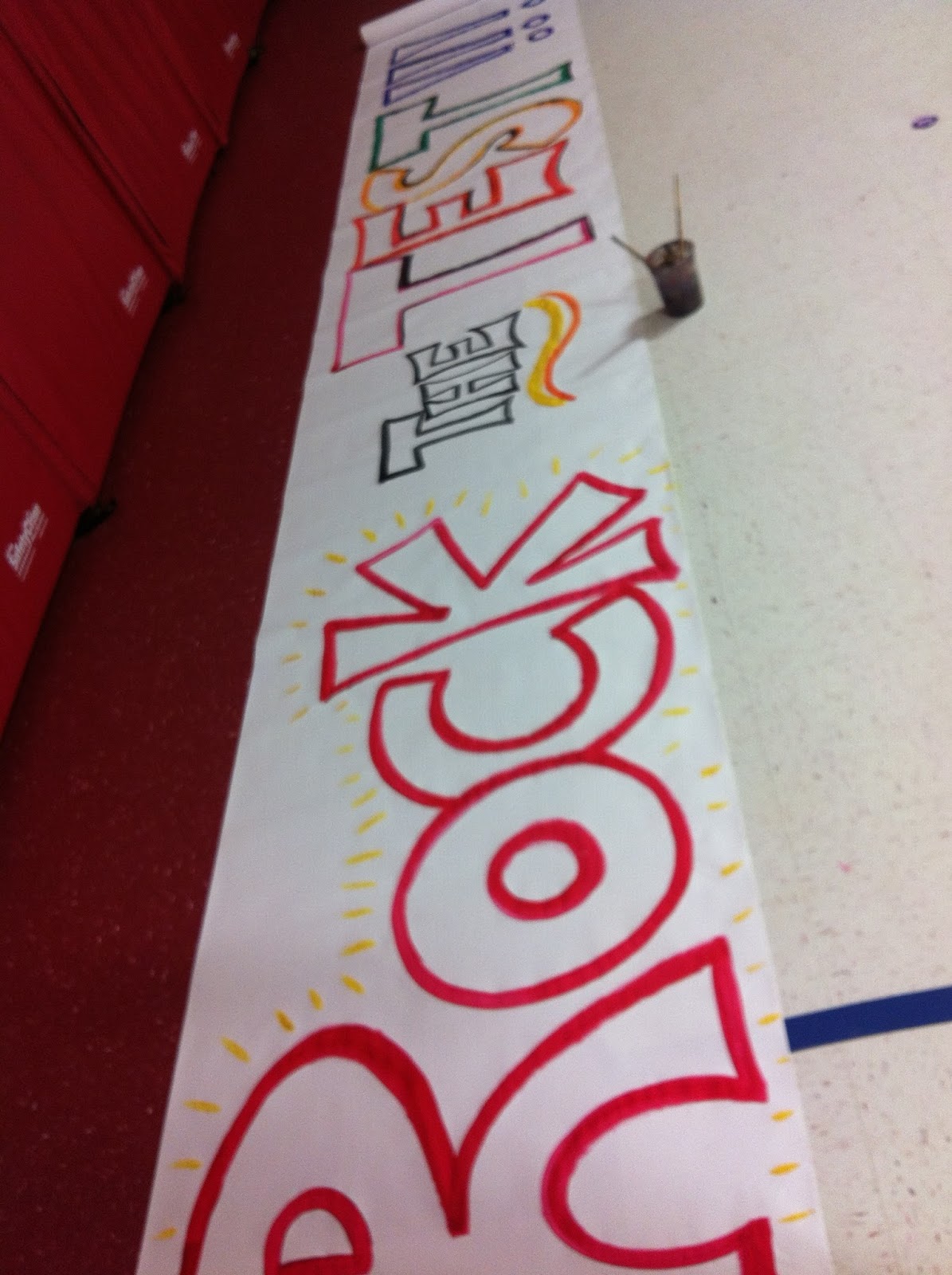ChumleyScobey Art Room: TCAP Pep Rally Poster
