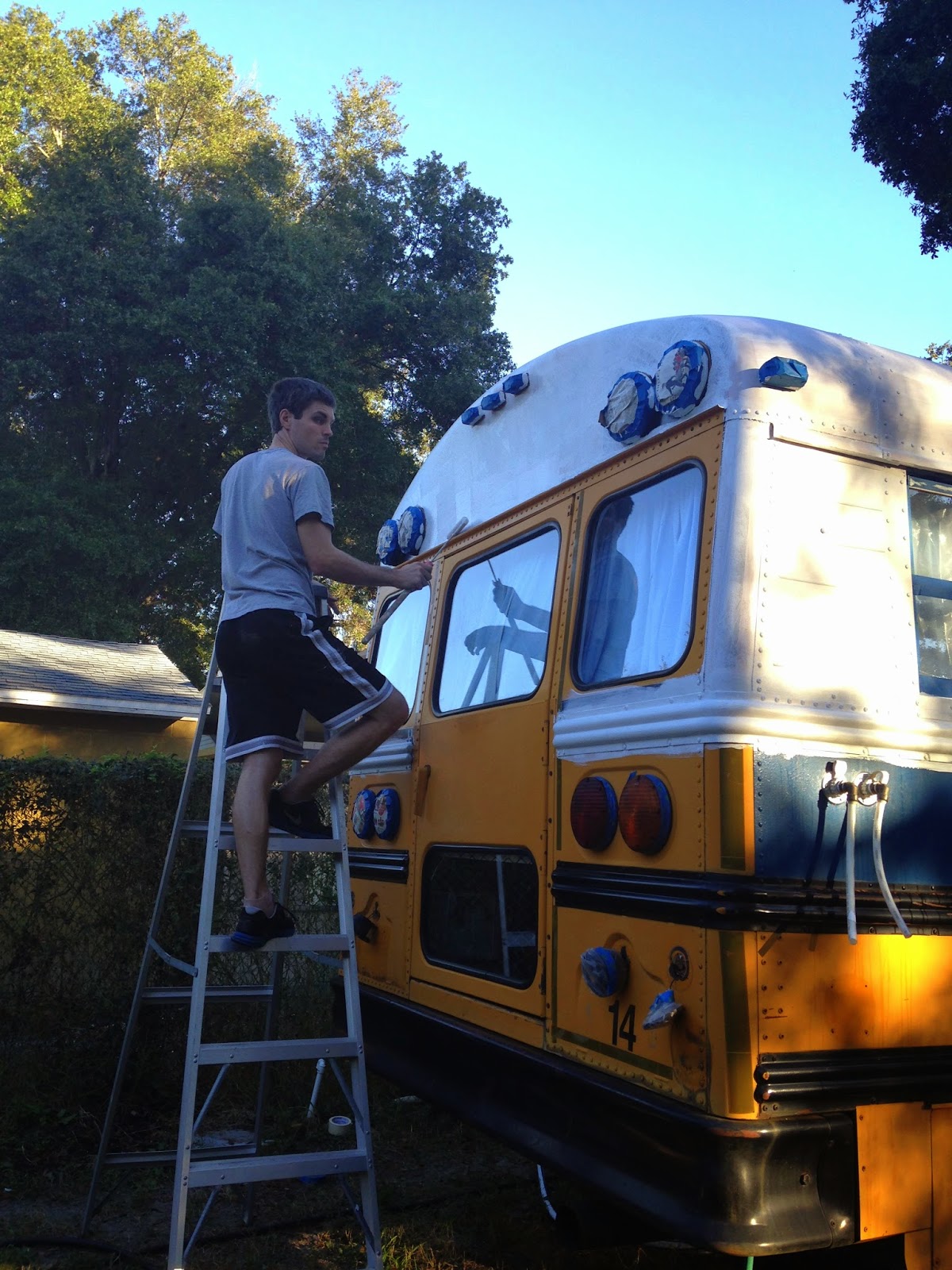 Just Right Bus: Painting the Just Right Bus