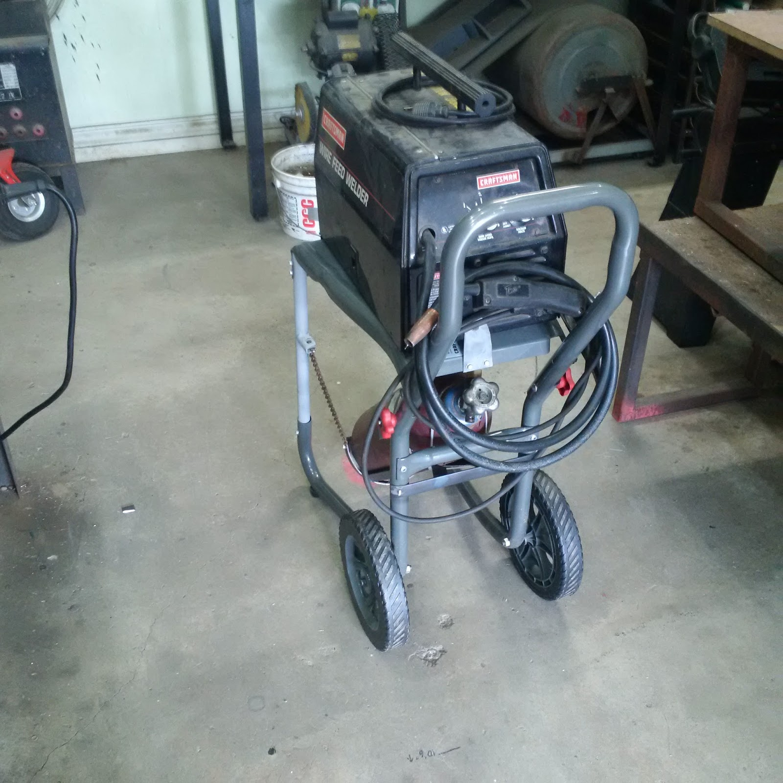 Another Day Another Project: Making a MIG Welder Cart