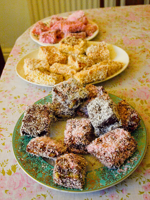 Good gobble!: Lamingtons