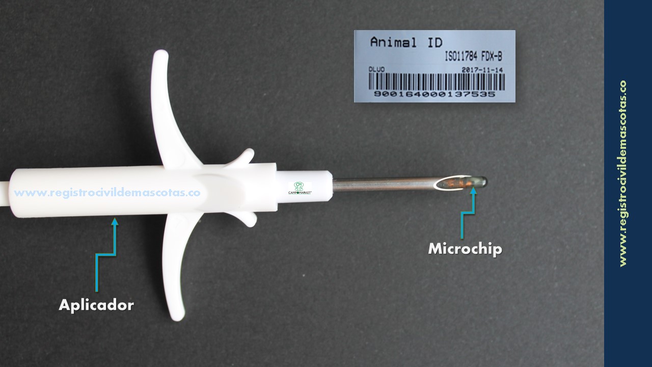 Registro Civil de Mascotas Colombia: EL MICROCHIP DE IDENTIFICACIÓN