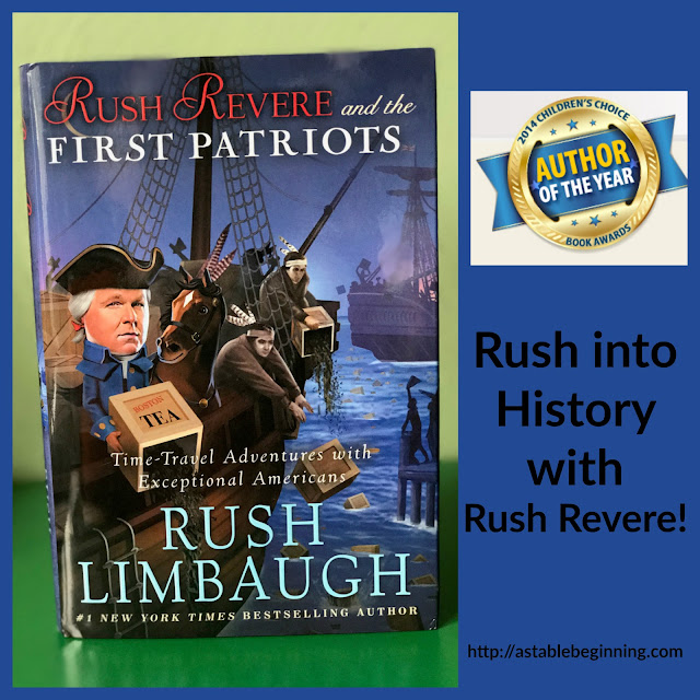 A Stable Beginning: Adventures of Rush Revere Book series ~ a TOS review