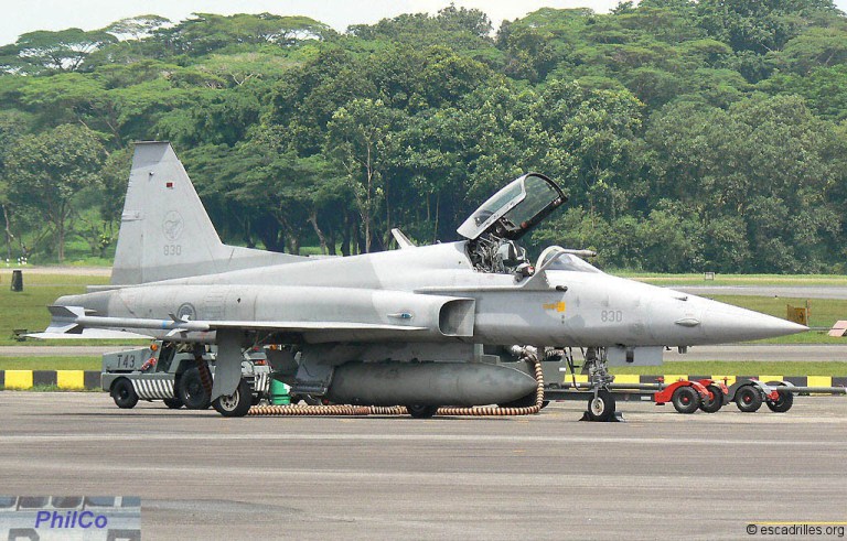 DEFENSE STUDIES: F-5S/T AU Singapura, Macan Tua Sakti yang Paling Siaga